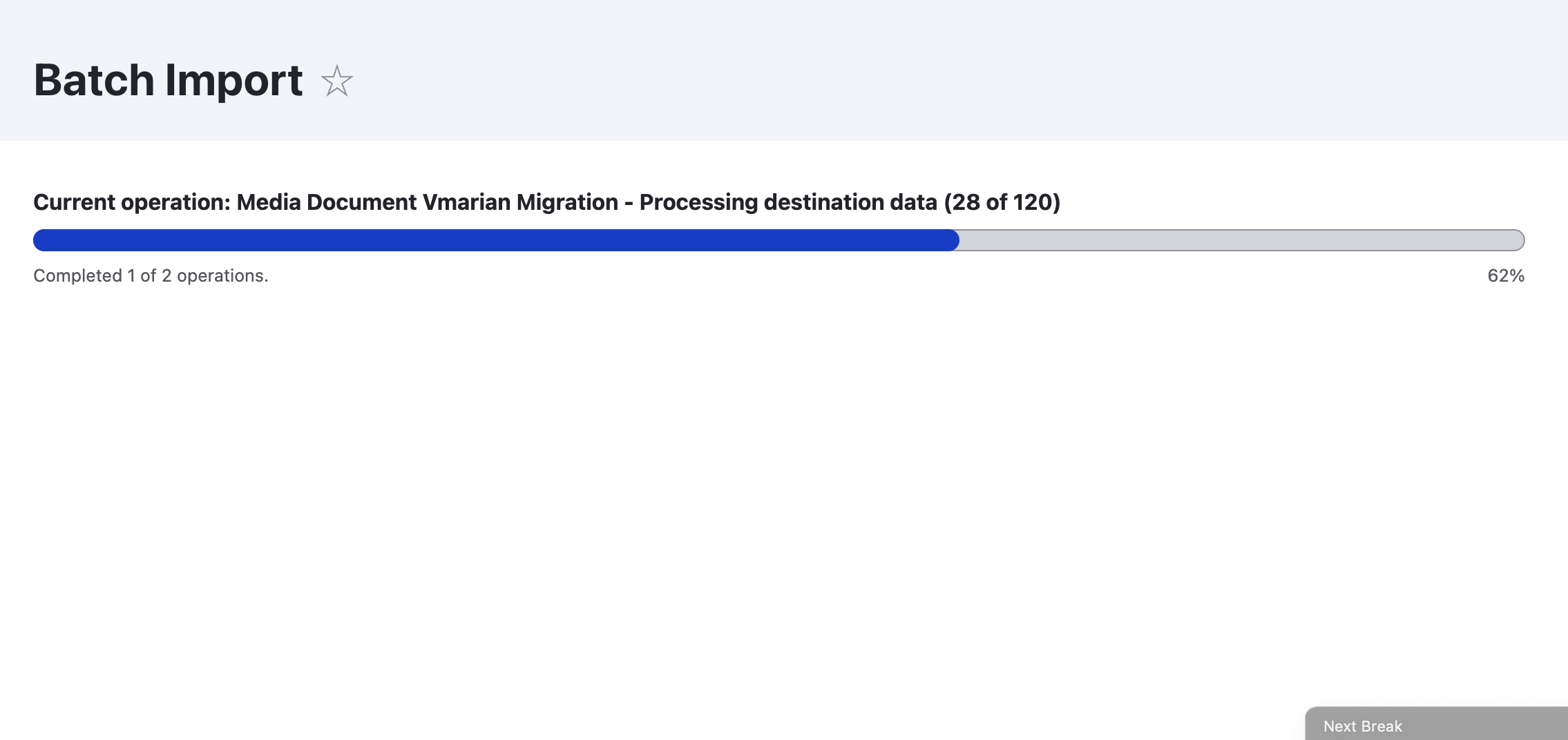 Batch Import | Drupal.org